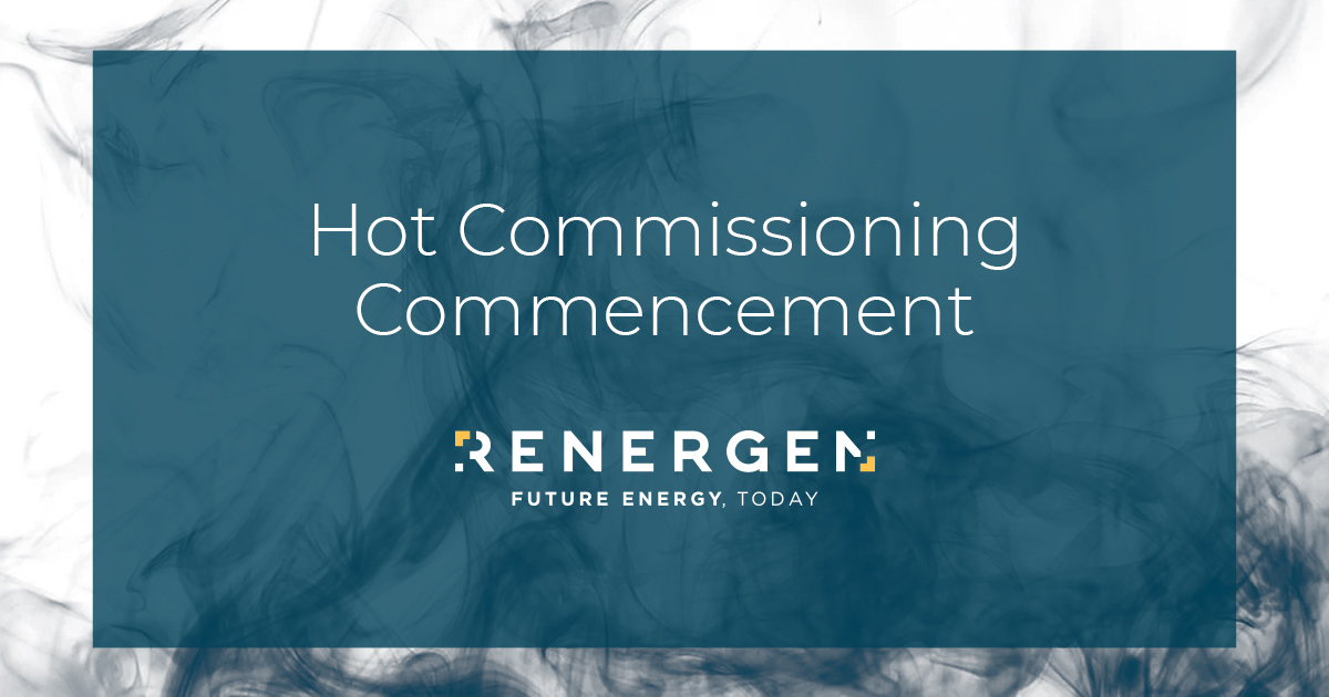 Hot Commissioning Commencement | Renergen